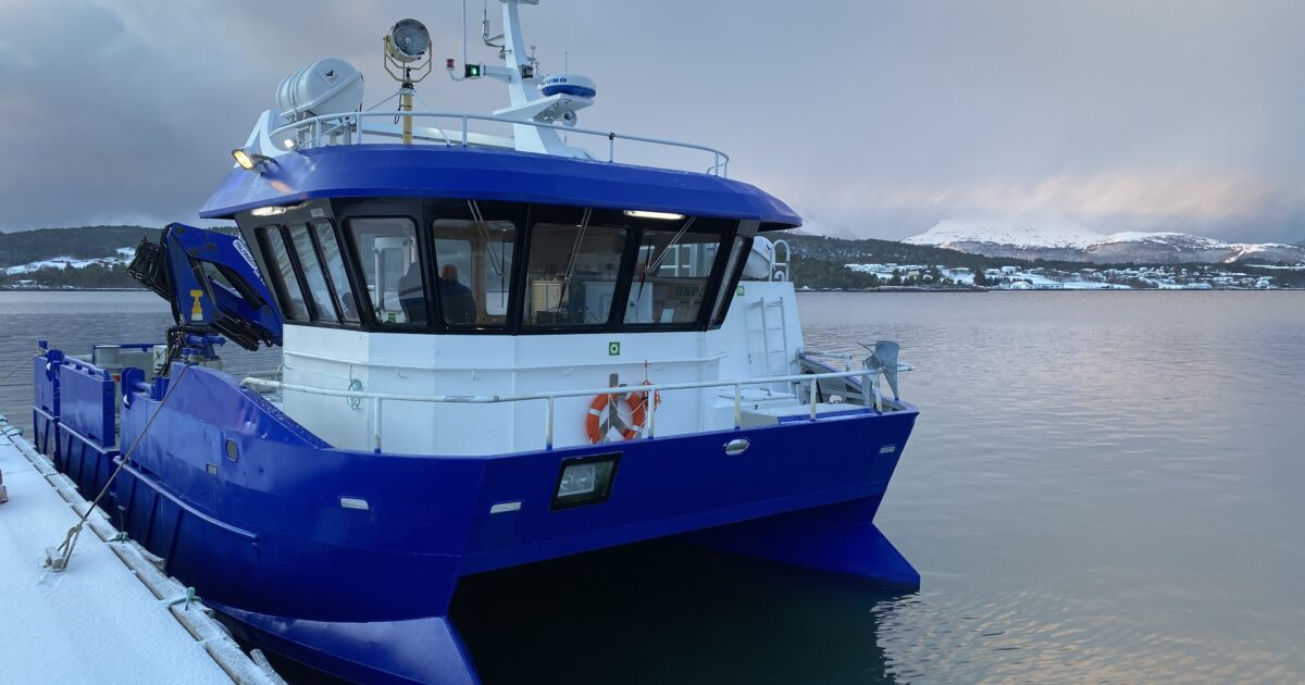 Ny arbeidsbåt- Marina Fjord | Marina Solutions